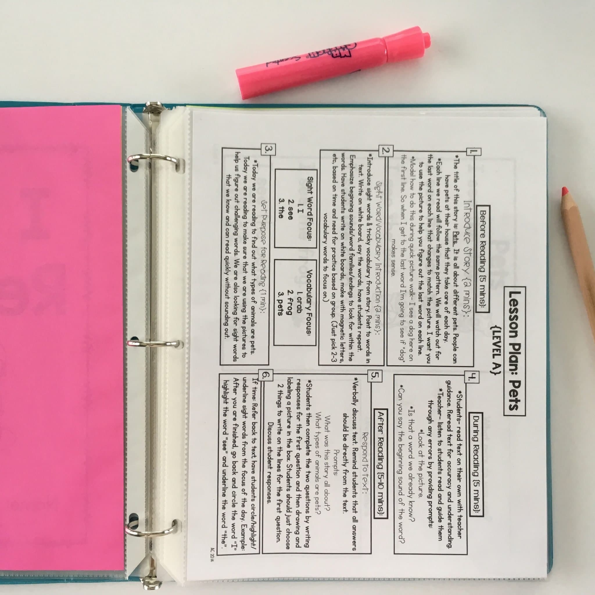 Top 5 Parts of a Guided Reading Lesson - Literacy with Aylin Claahsen