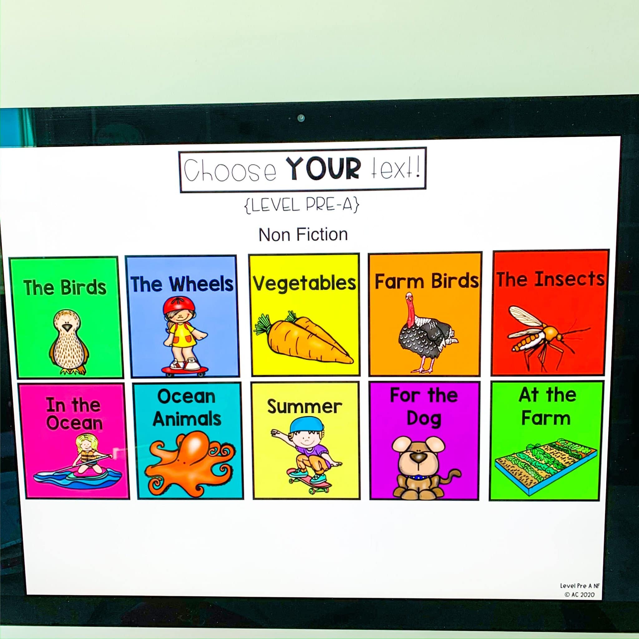 Digital Non Fiction Passages - Literacy with Aylin Claahsen