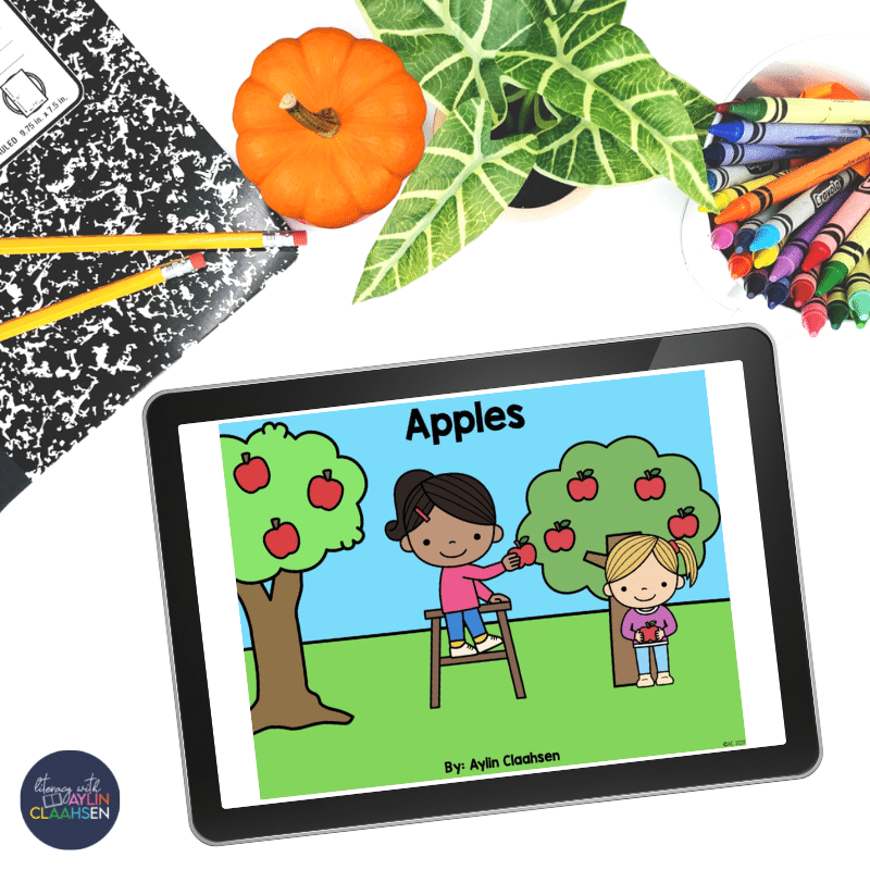 Digital Fall I Am A Reader - Literacy with Aylin Claahsen
