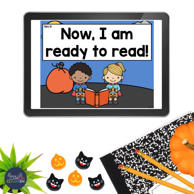 Halloween I Am a Reader: A Closer Look - Literacy with Aylin Claahsen