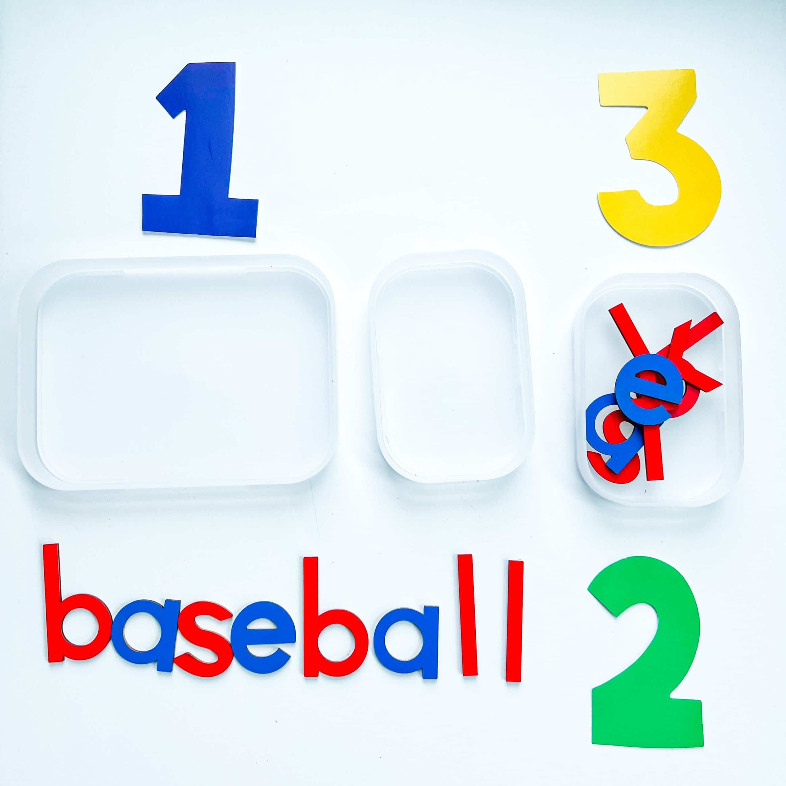 Syllables Word Work - Literacy with Aylin Claahsen