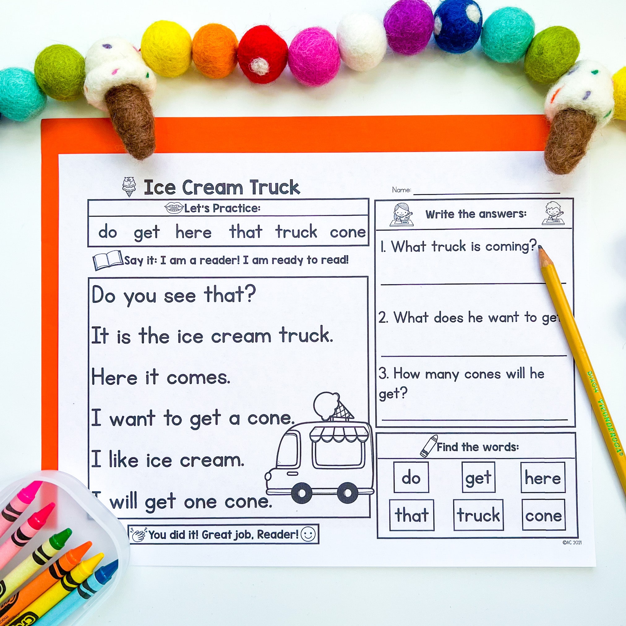 End of the Year Decodable Passages - Literacy with Aylin Claahsen